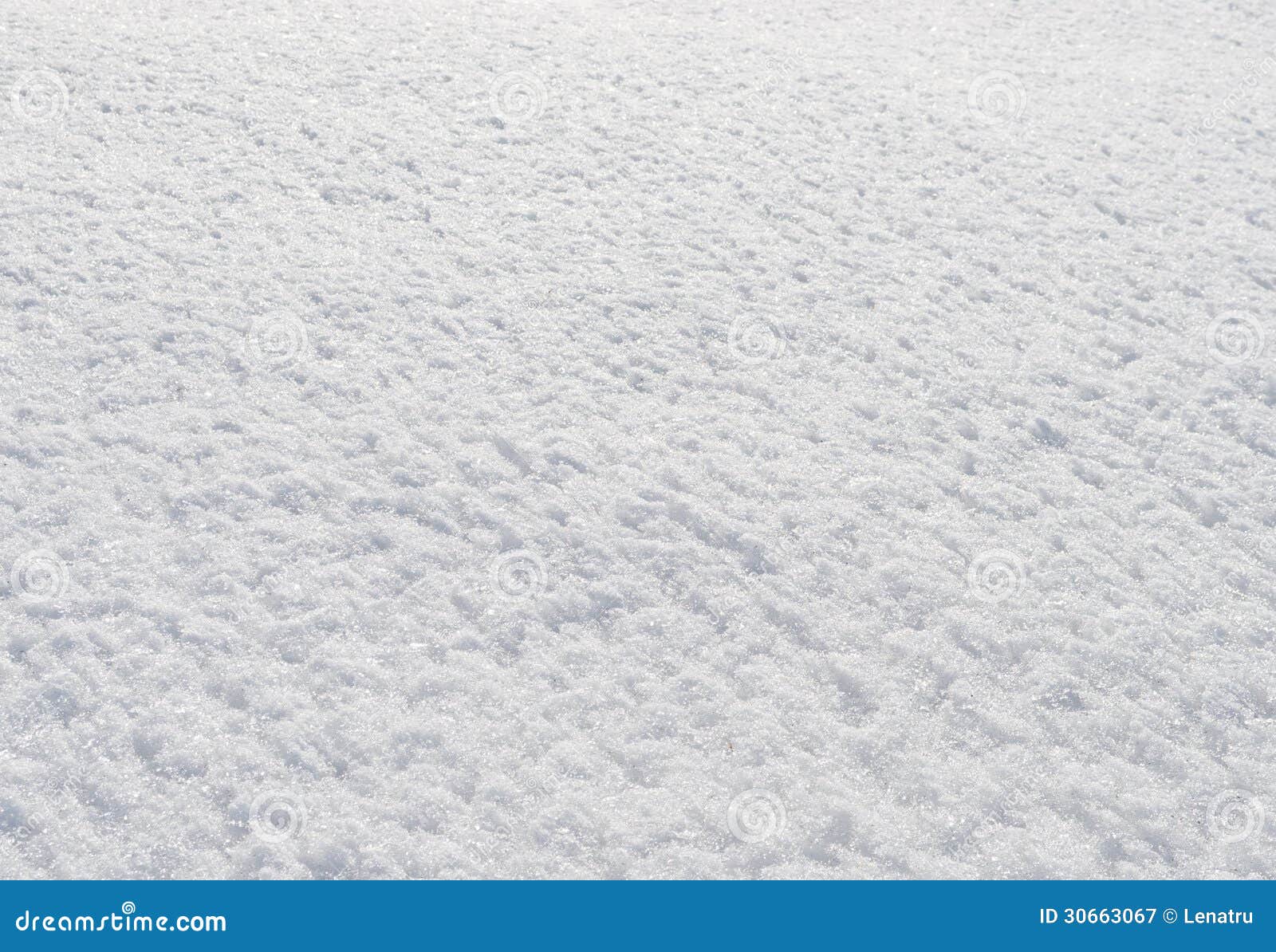 Texture of March Snow in Sunshine Stock Image - Image of winter ...