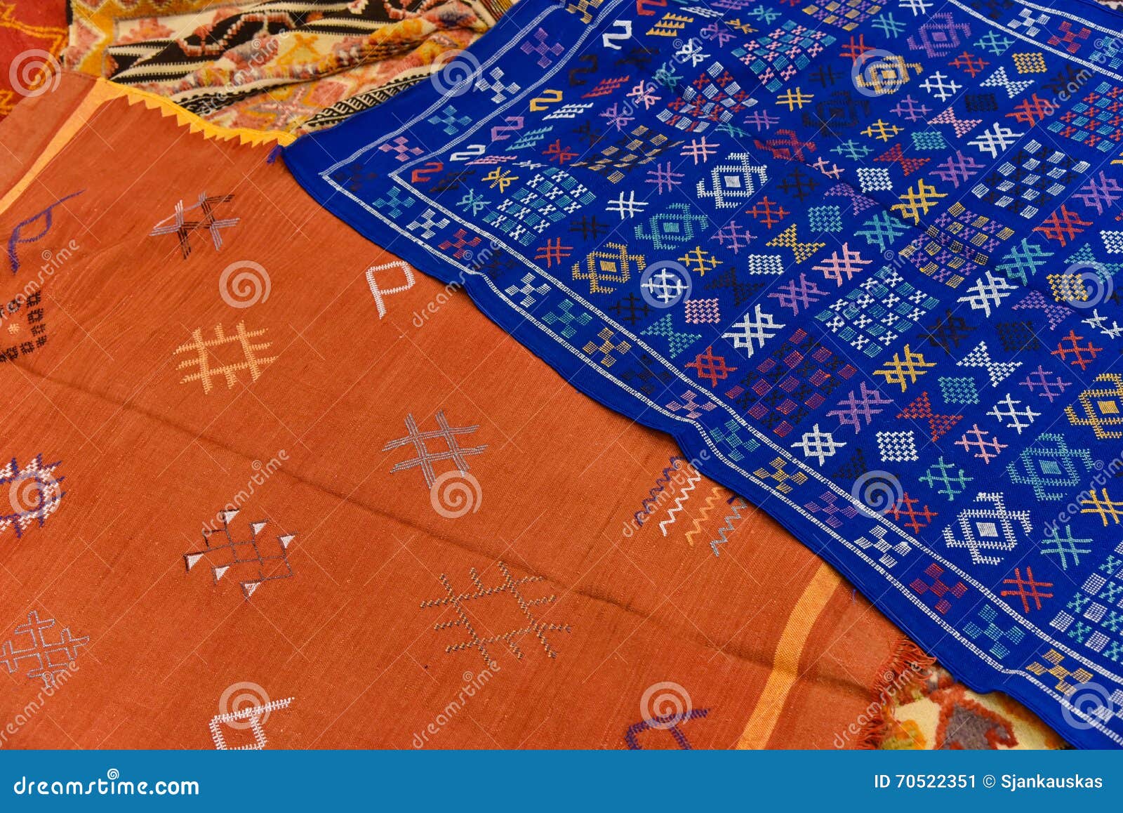 Texture Marocaine De Fond De Tapis Image stock - Image du décoration ...