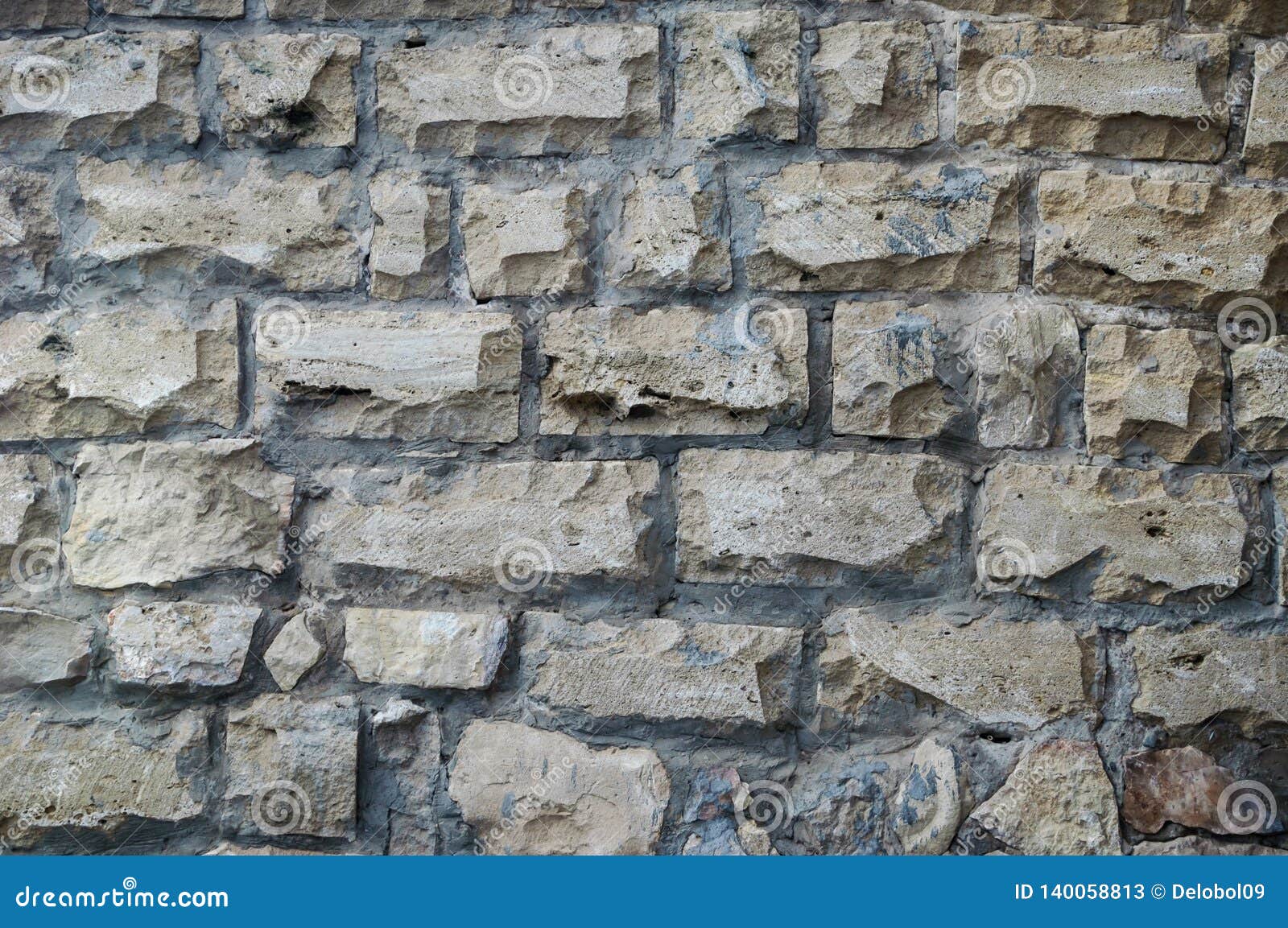 The Texture of the Masonry Walls of Cut Stone. Stock Image - Image of ...