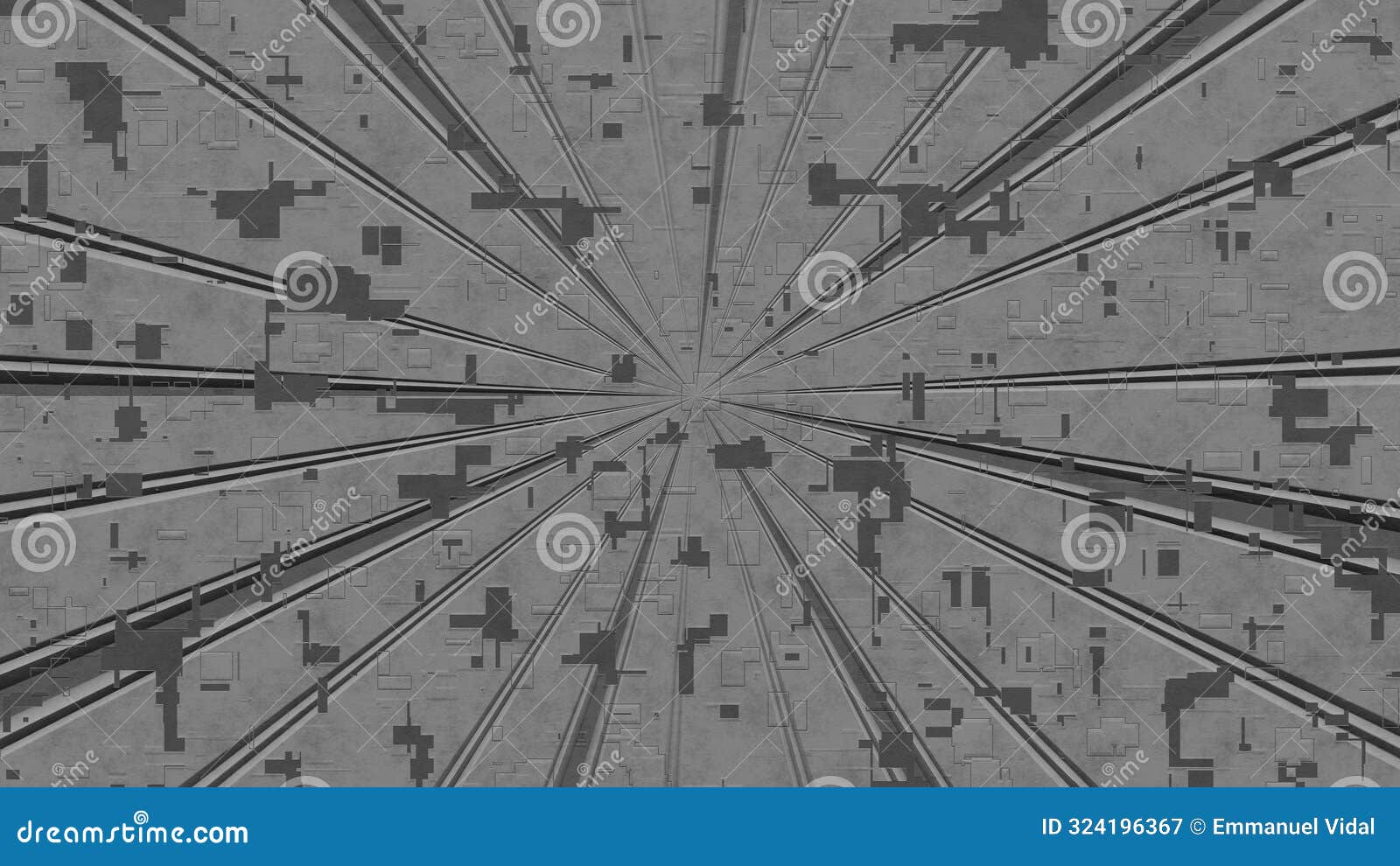 Texture Material Procedural Scifi Greeble 1 Stock Image - Image of ...