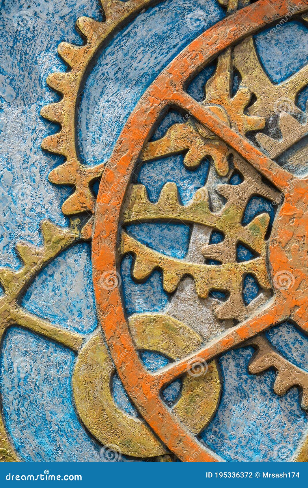 The Texture of the Mechanism of Gears Stock Photo - Image of isolated ...
