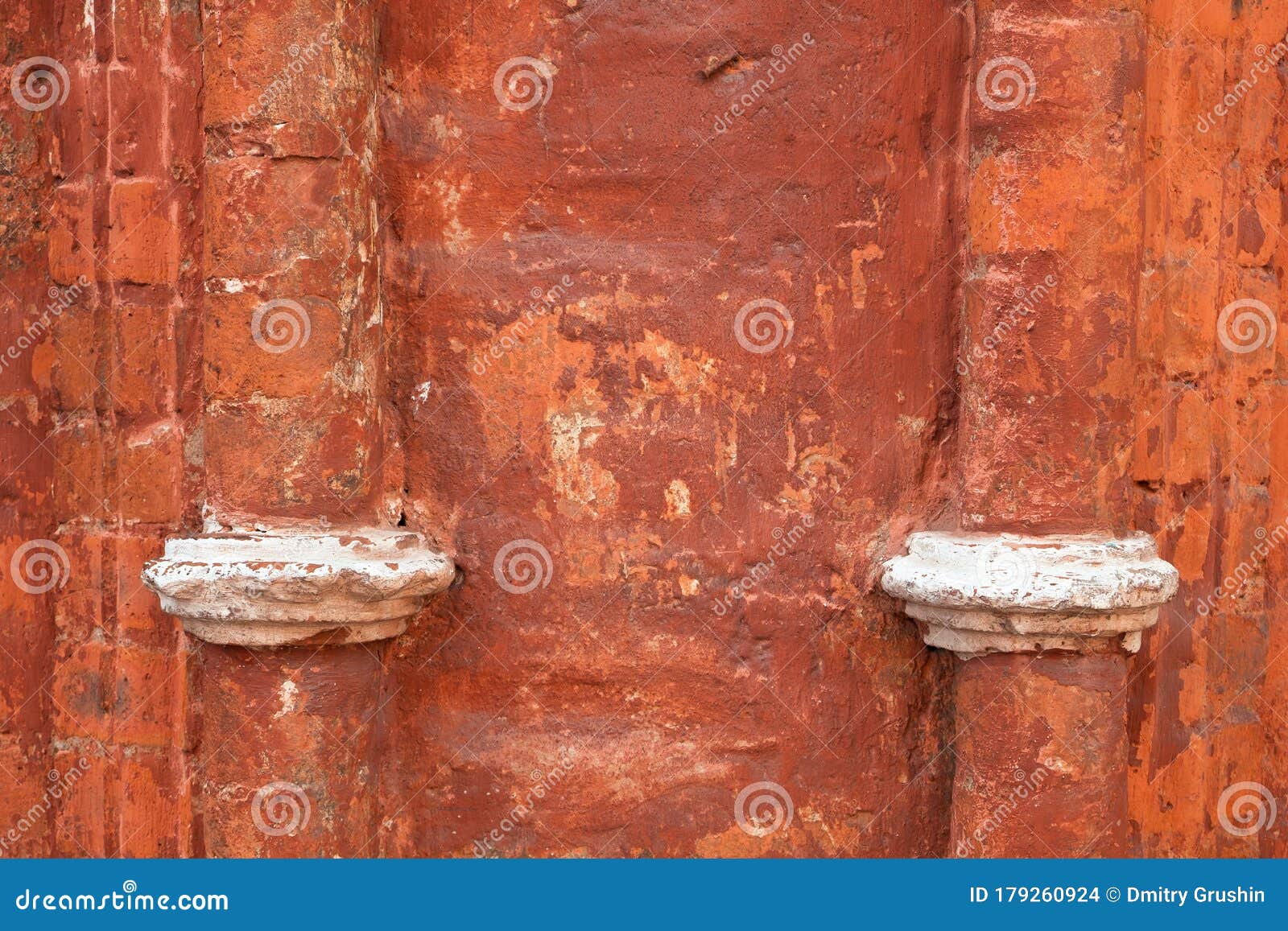 Texture of the Medieval Monastery Wall Stock Photo - Image of fragment ...
