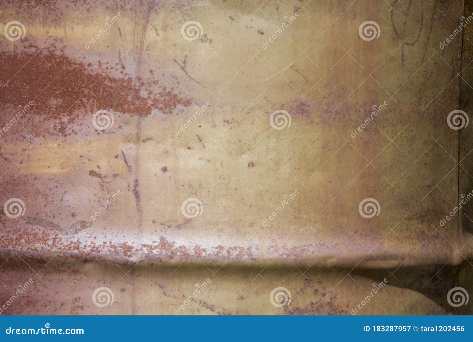 Texture Metal Barrel Rusty Red Background Stock Image - Image of ...