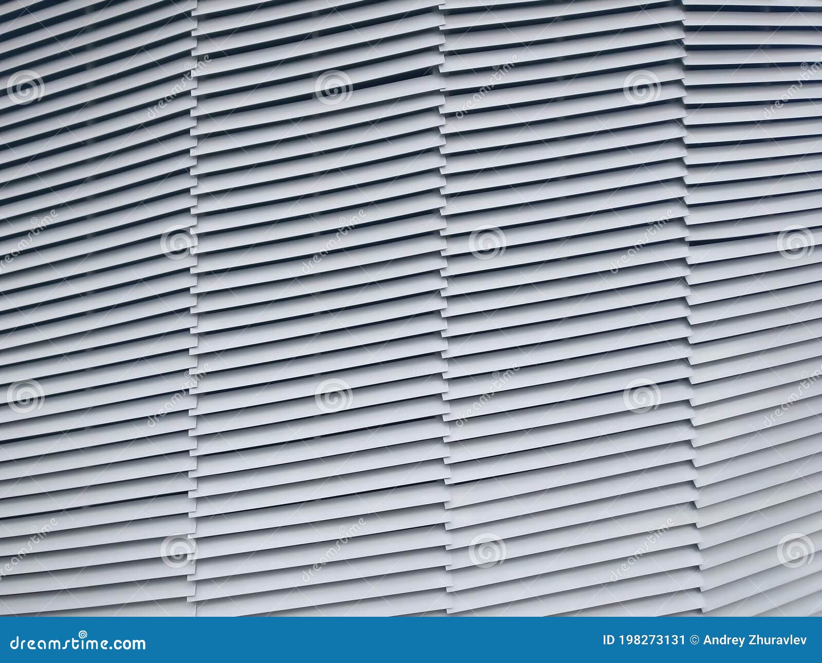 Inclined Metal Building Support On A Concrete Base Stock Photo ...