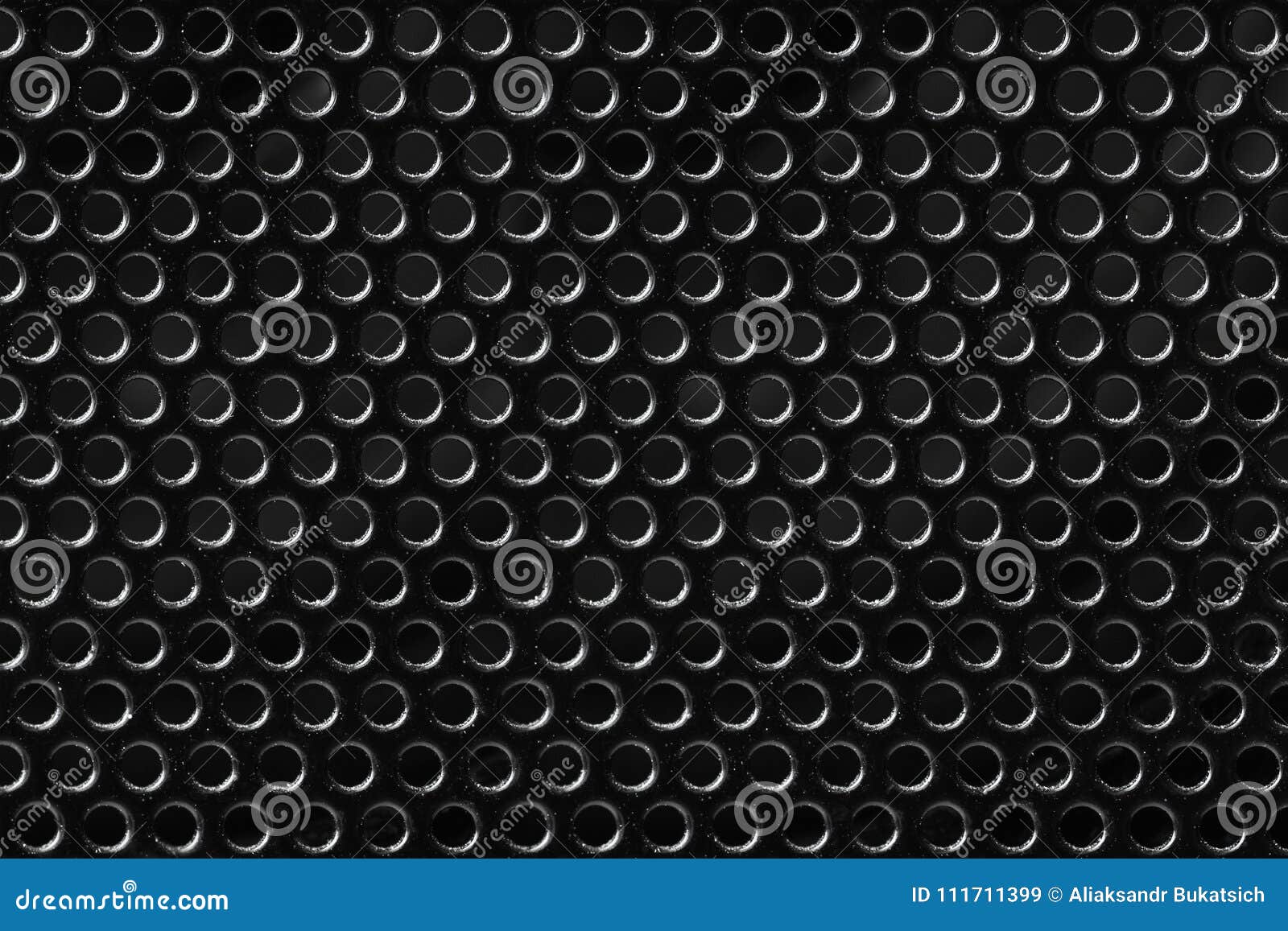 Texture Metal Black Mesh with Round Holes Stock Image - Image of hole ...