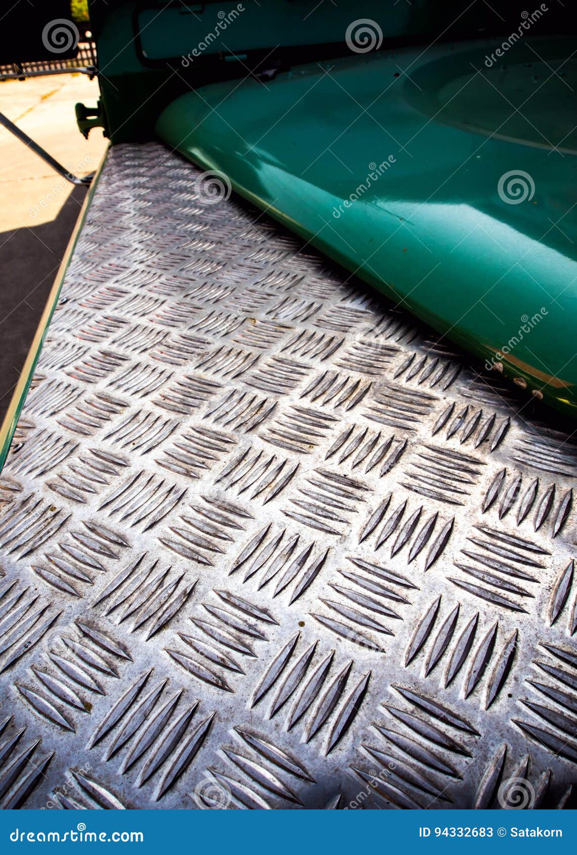 Texture of Metal Checker Plate Stock Image - Image of steel ...