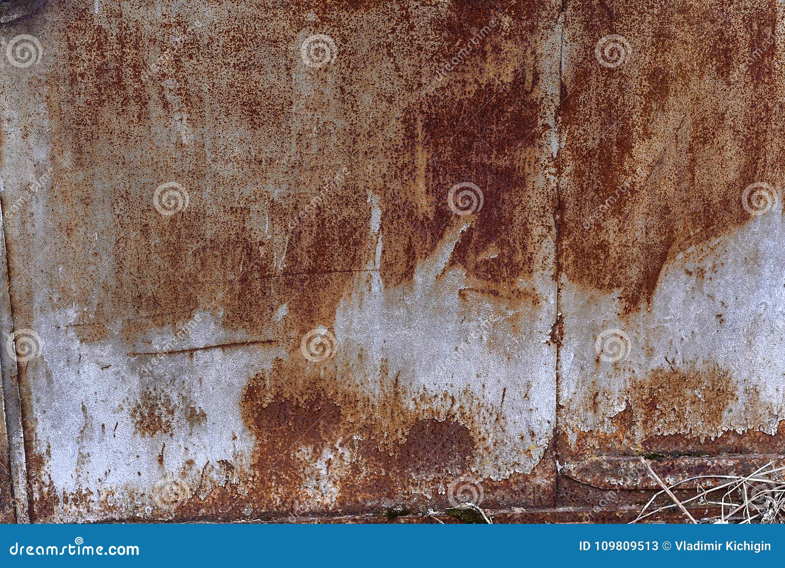 The Texture of the Metal Doors Stock Image - Image of damaged, rust ...