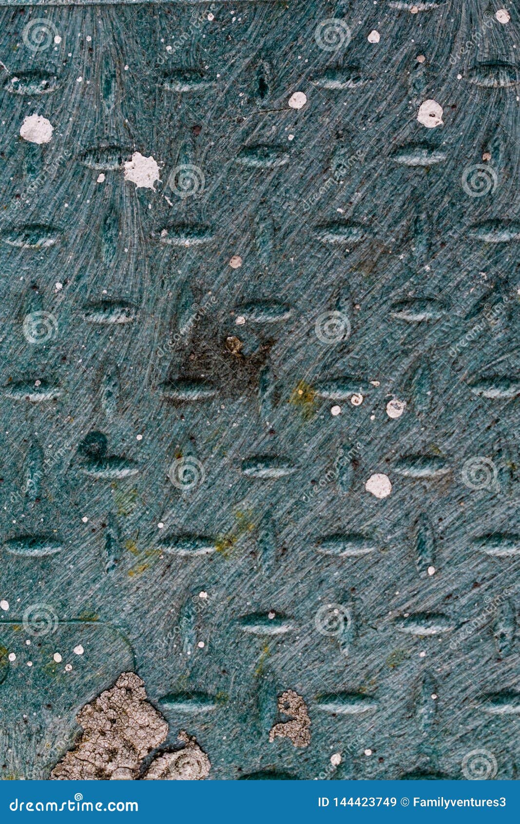 Texture of a Metal Grate with White Paint Spots Stock Image - Image of ...