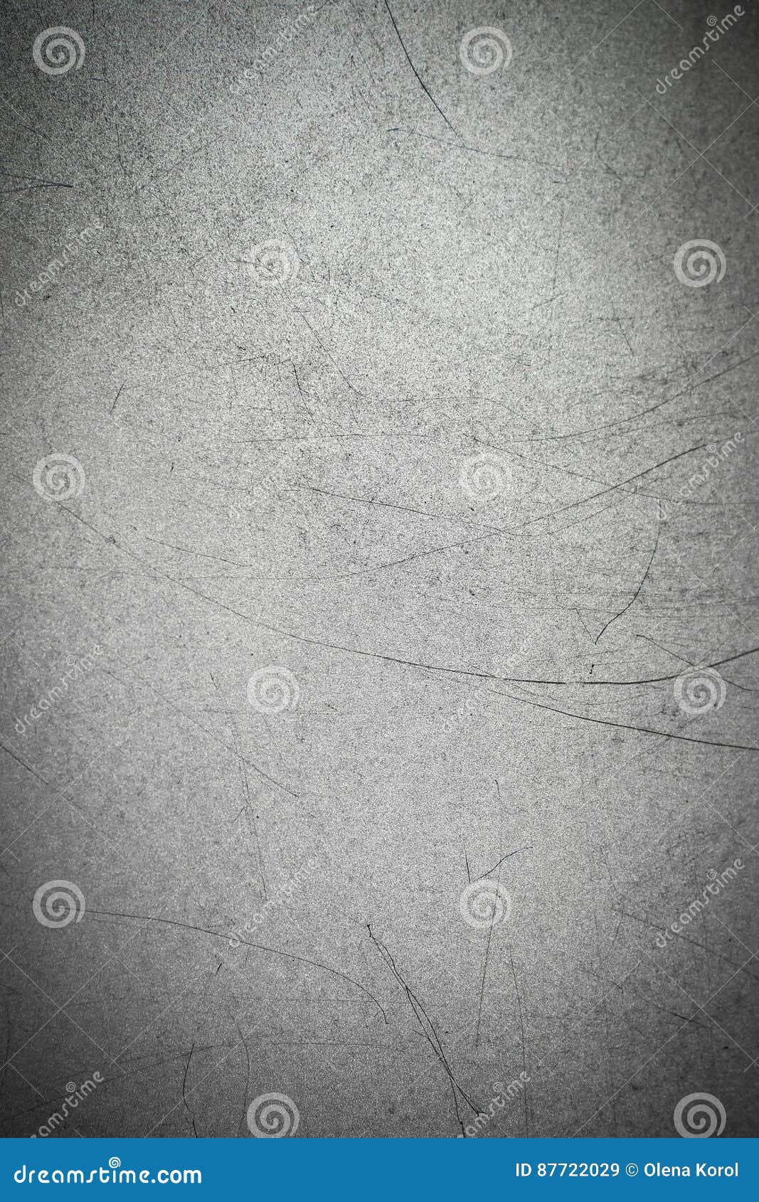 Texture of Metal with Long Black Scratches on the Surface. Gray ...