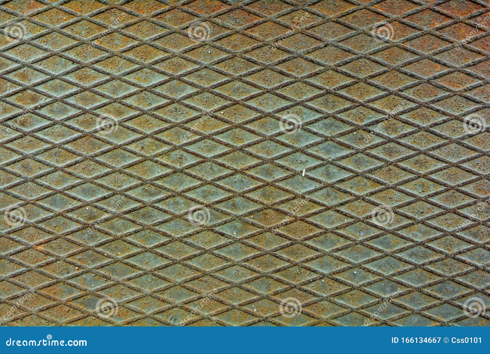 Texture of Metal Plate with Embossed Diamond Pattern Stock Image ...