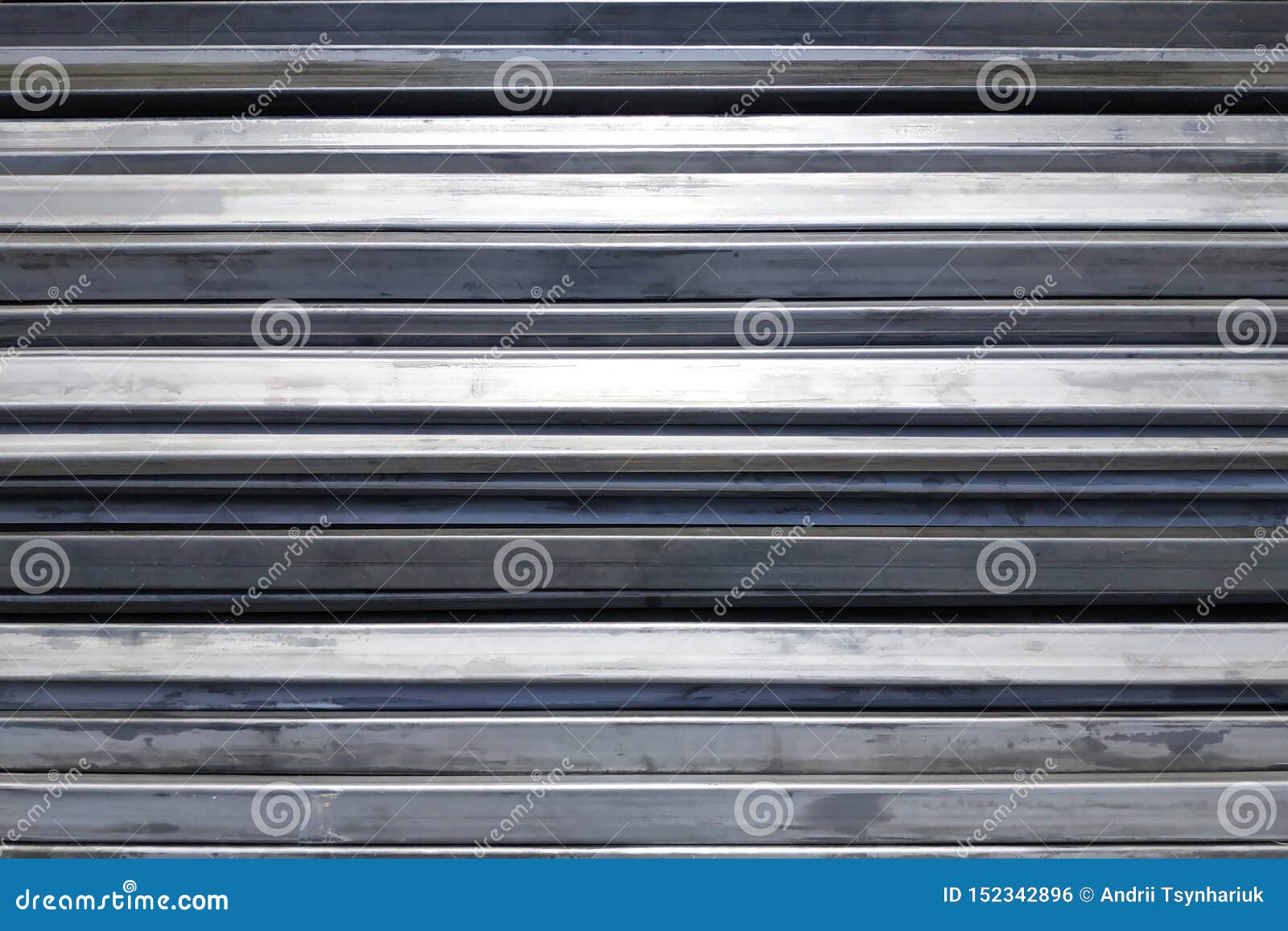 Texture of Metal Profile, Top View of a Large Plan Stock Photo - Image ...