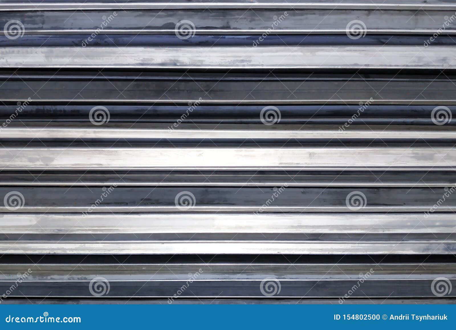Texture of Metal Profile, Top View of a Large Plan Stock Photo - Image ...