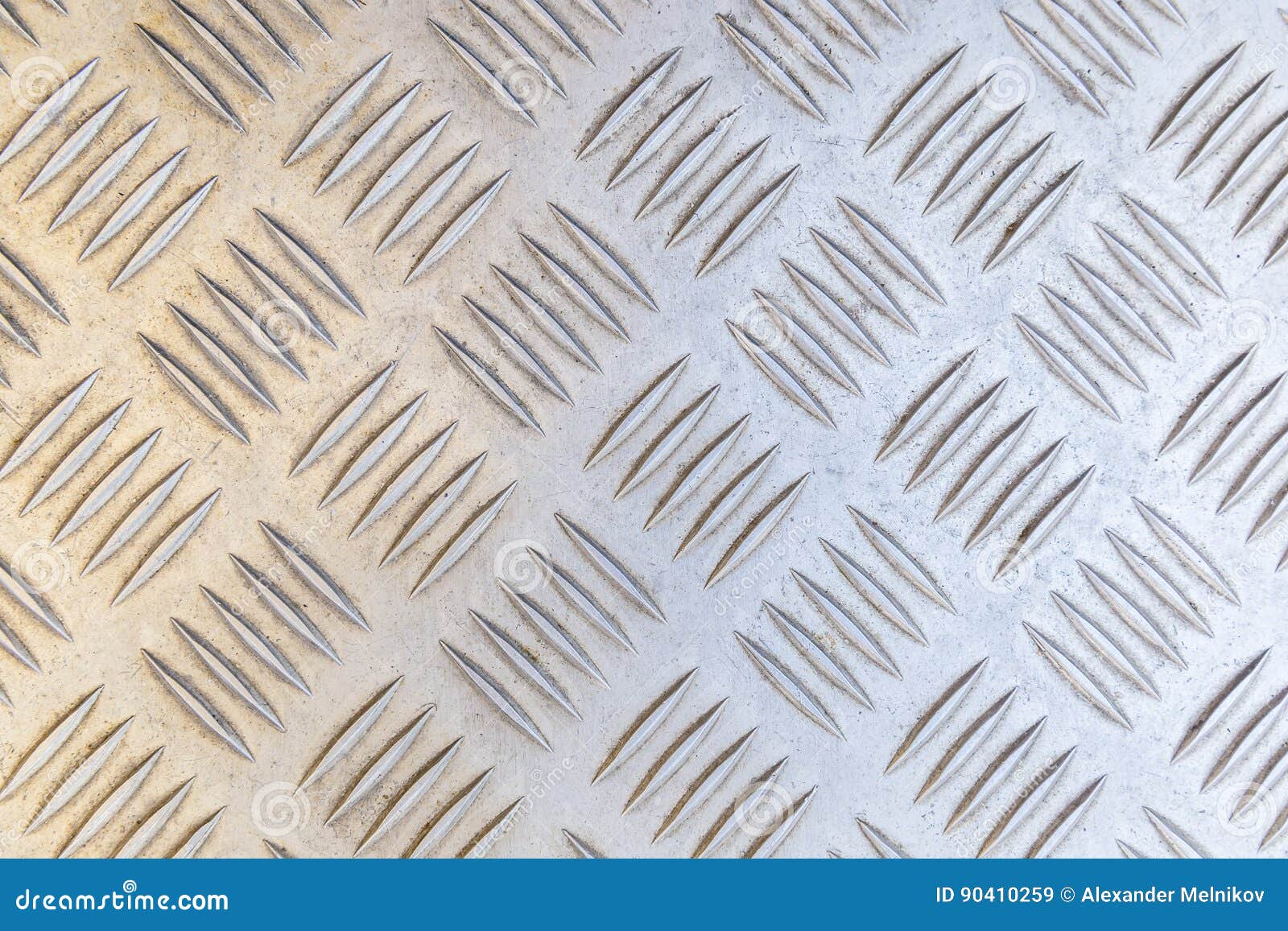 Texture of Metal Tiles on the Floor Stock Image - Image of construction ...