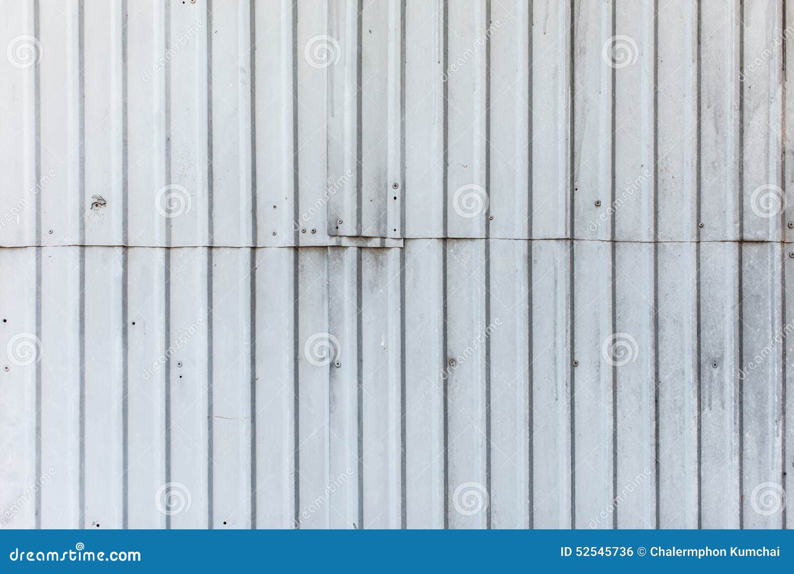 Texture of the Metal Wall with Junction of Panels Stock Photo - Image ...
