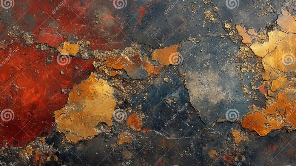 Texture of Metallic Paint Blends Creating a Shimmering and Everchanging ...