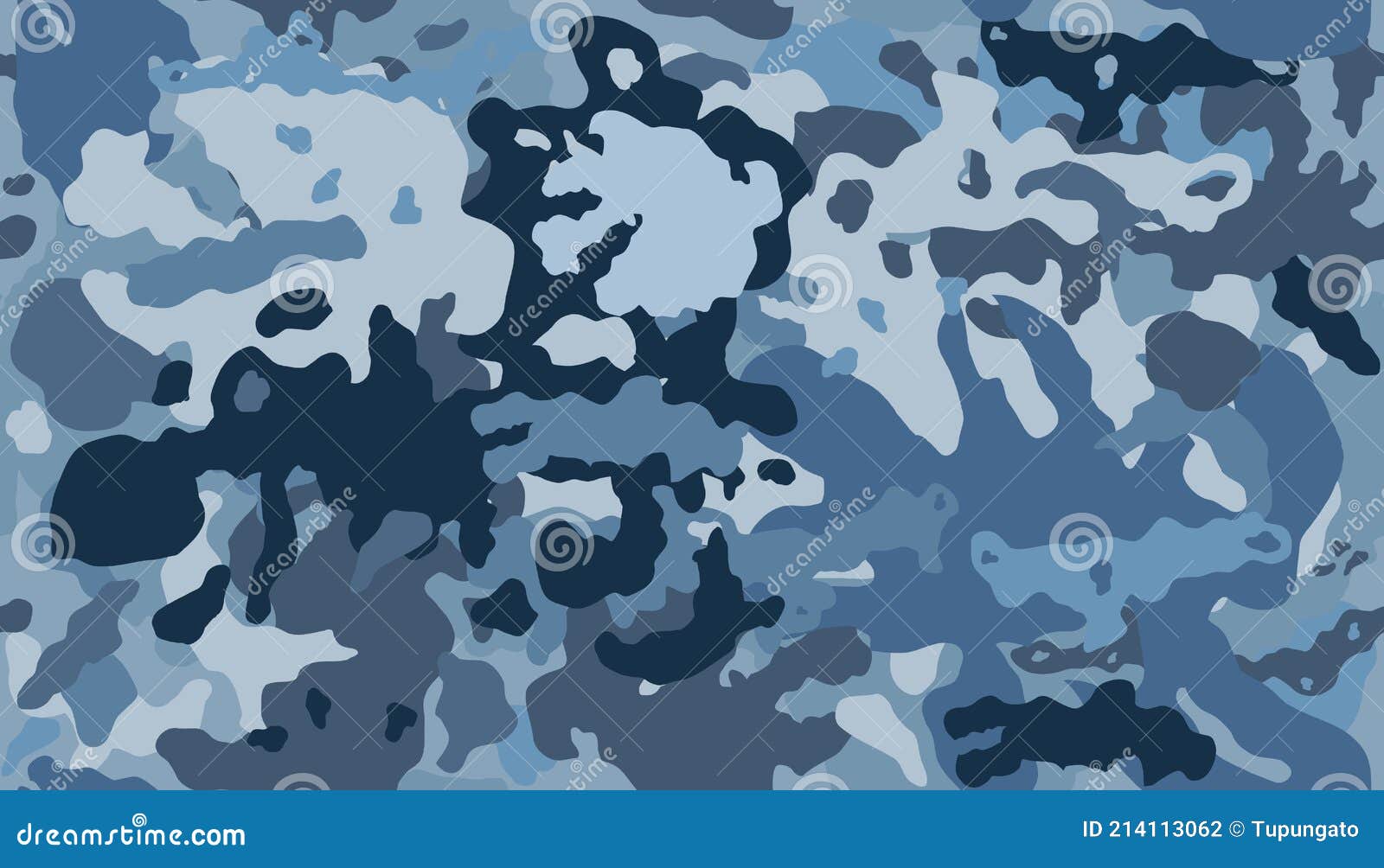 Texture Military Blue Camouflage Stock Vector - Illustration of navy ...