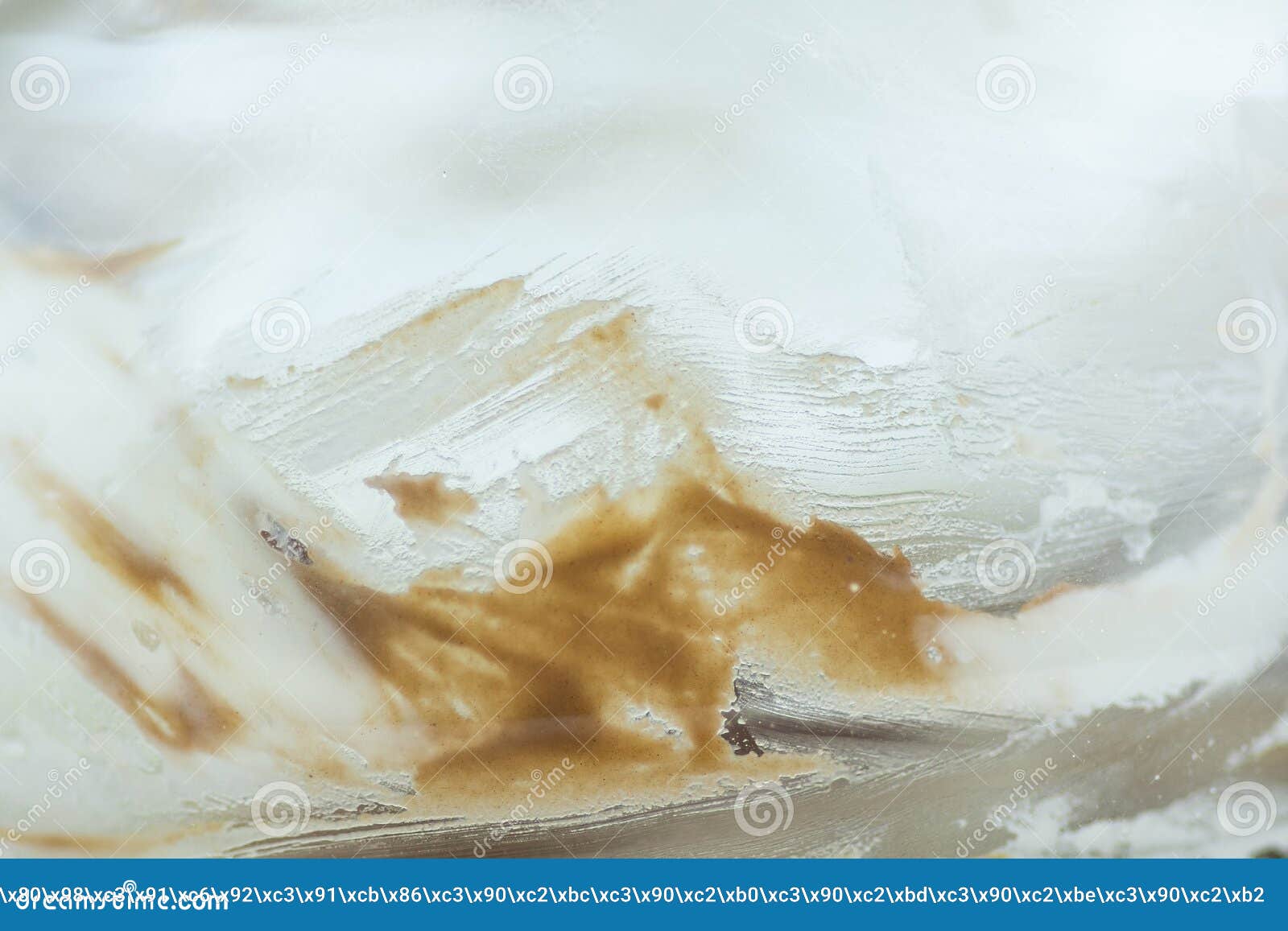Texture of Milk-nut Paste, Close-up Shooting Stock Image - Image of ...