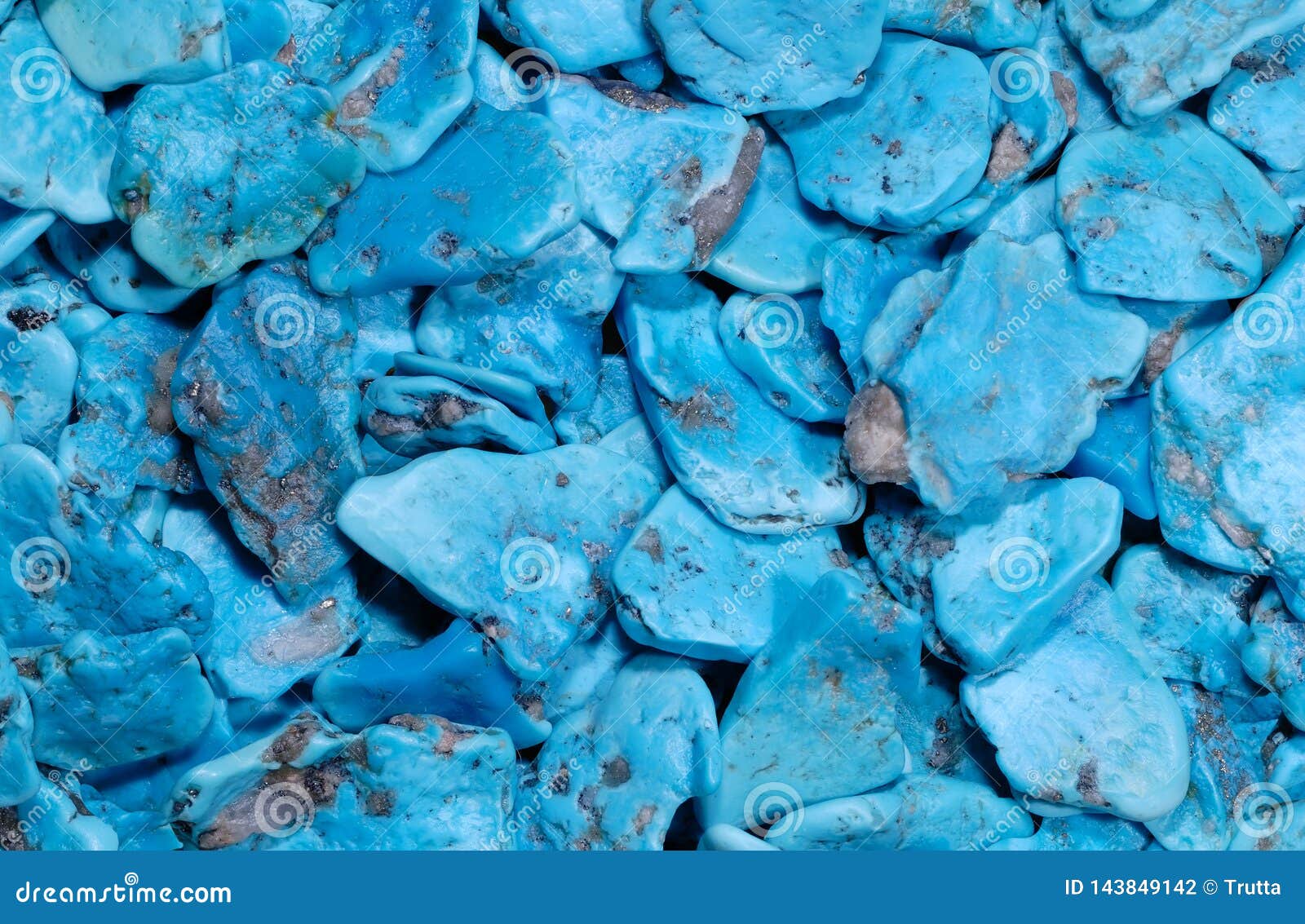Texture, Mix of Blue Gemstones Stock Photo - Image of stone, texture ...