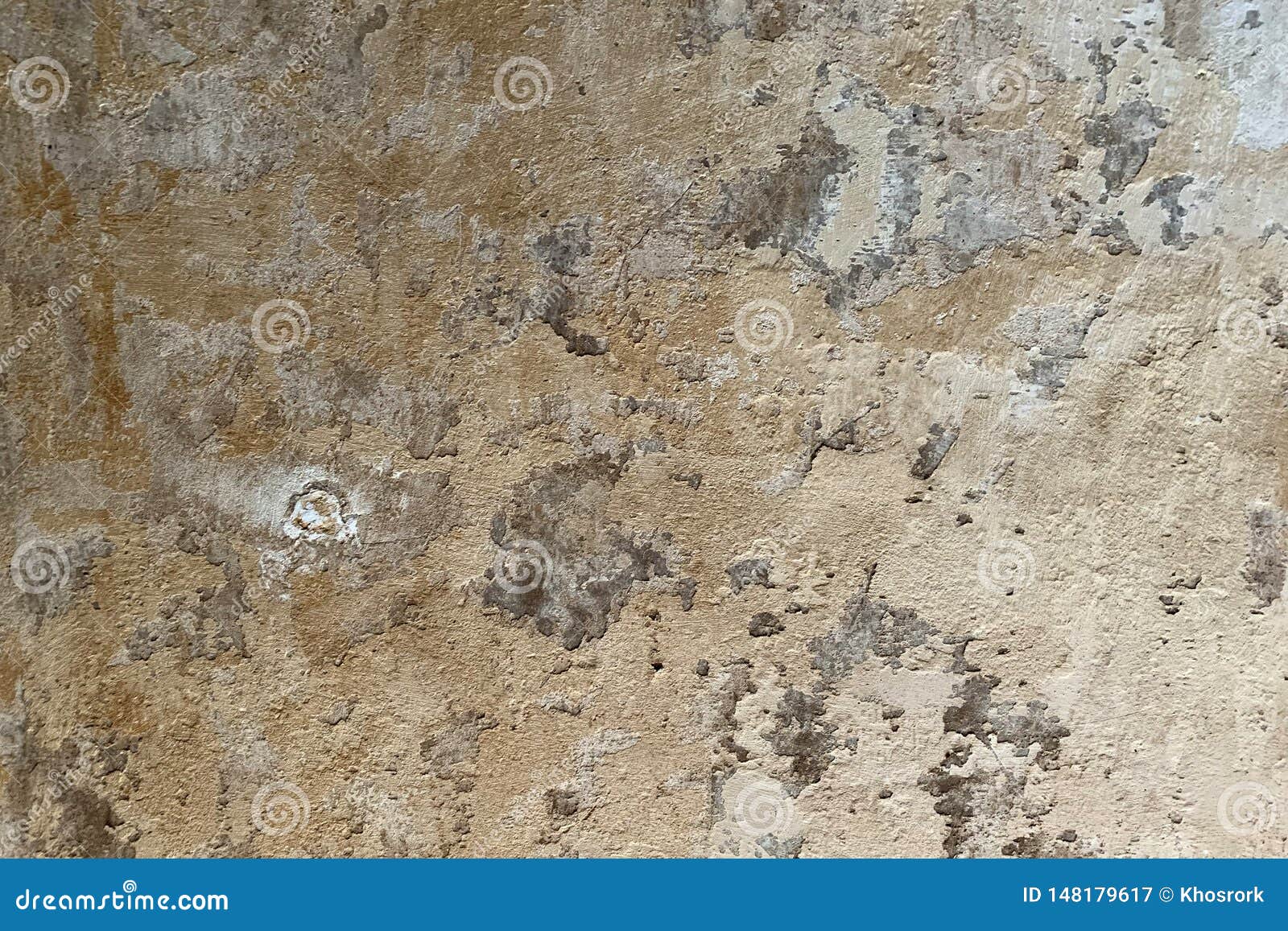 Texture Modern Pattern Gold Wall with Weathered Paint Stock Image ...