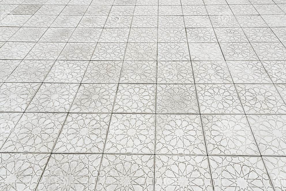The Texture of a Monotonous Tiled Pavement with Perspective. Abstract ...