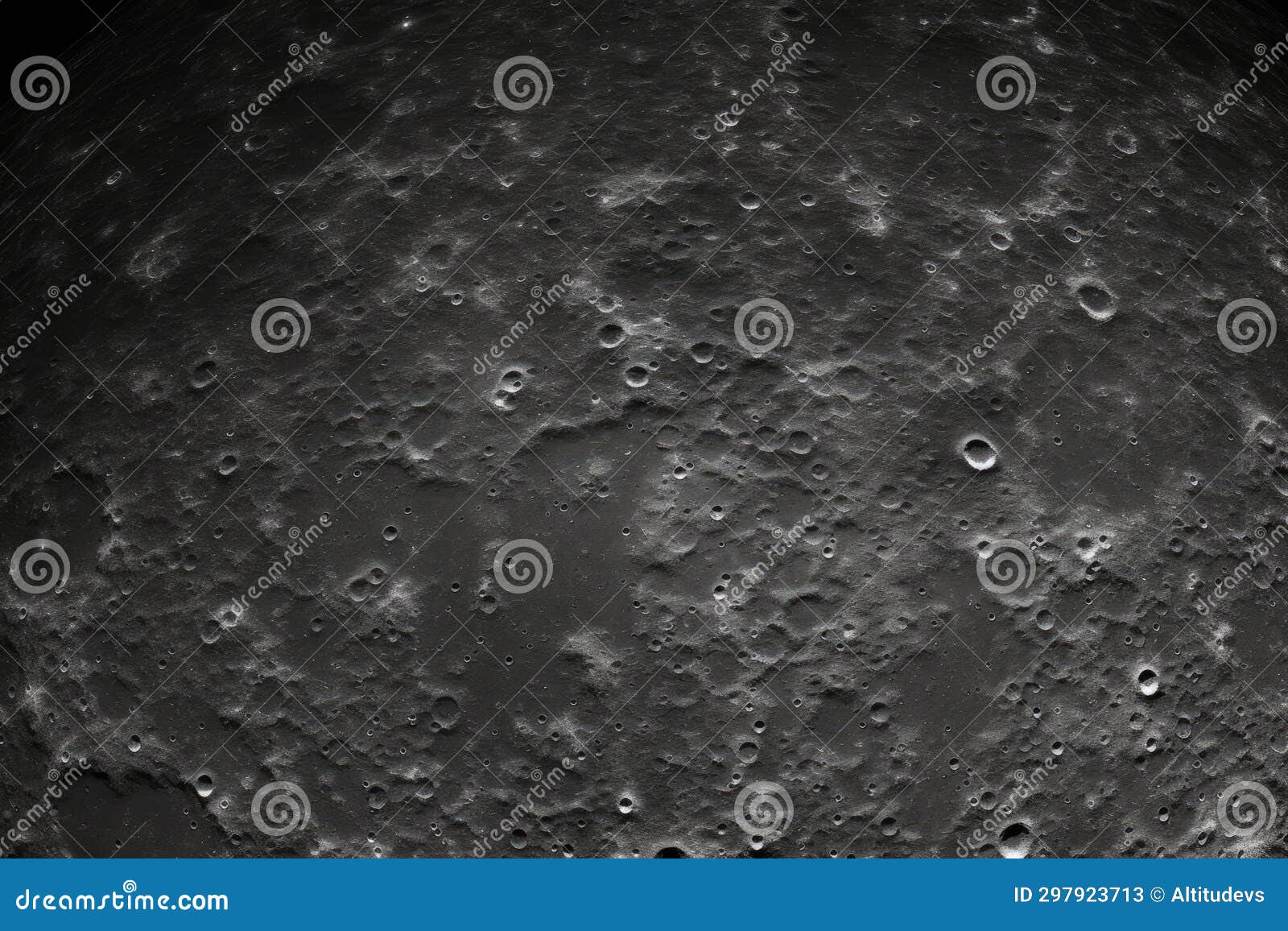 Texture of the Moons Surface Captured at Night Stock Image - Image of ...