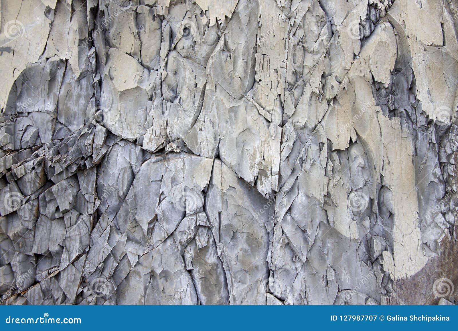 Texture of a Mountain Gray Rock Wall Stock Image - Image of level ...