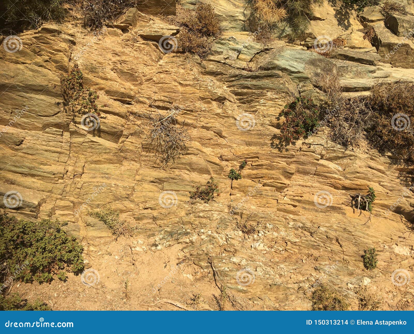 The Texture of the Mountain Surface Stock Photo - Image of surface ...