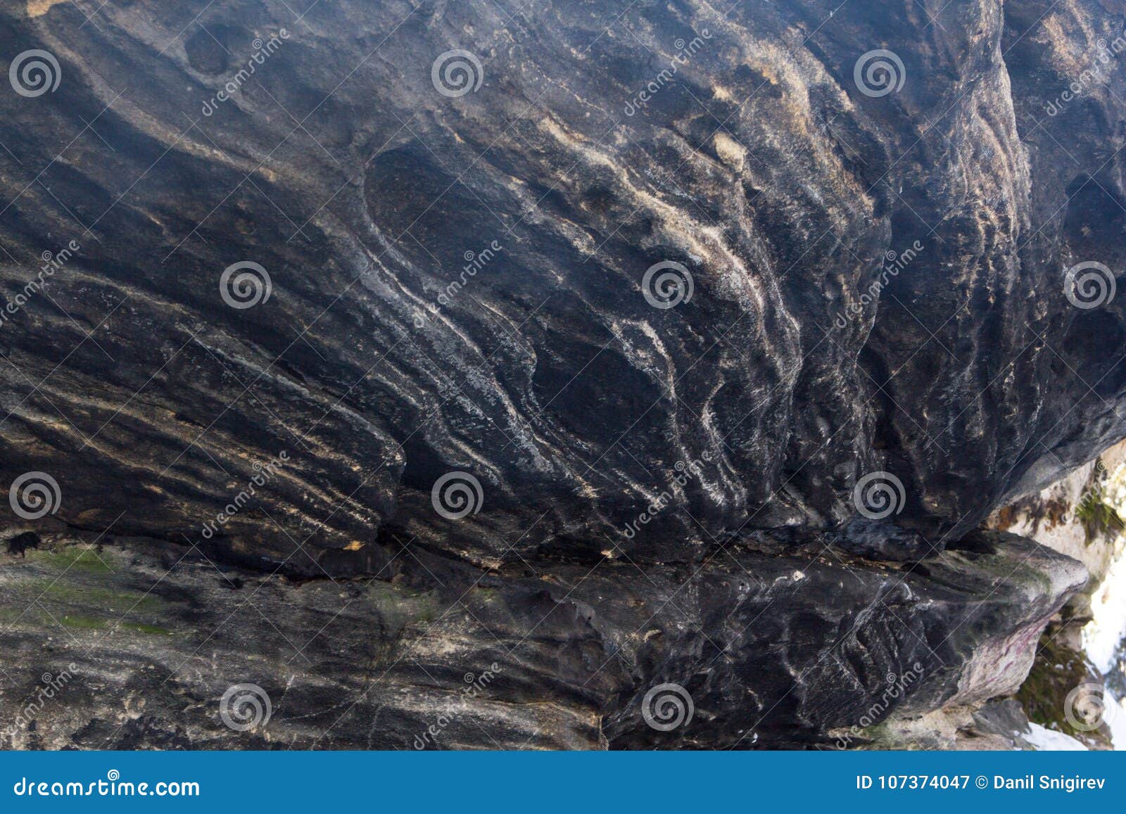 Rock Texture. Texture of a Mountain Wall. Relief of the Mountain. Stock ...
