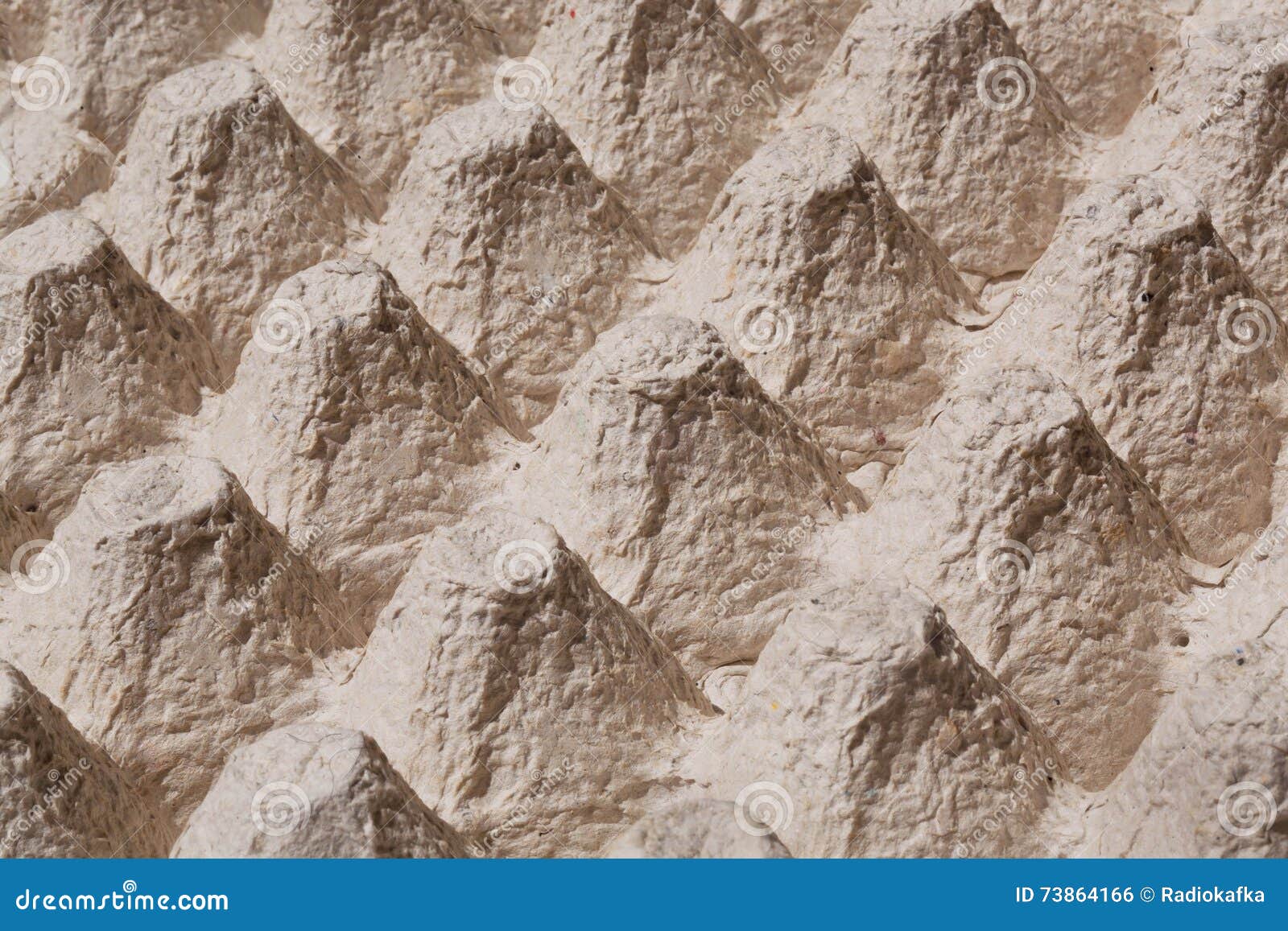Texture of Mountains in the Close-up Picture of Cardboard Tray for Eggs ...