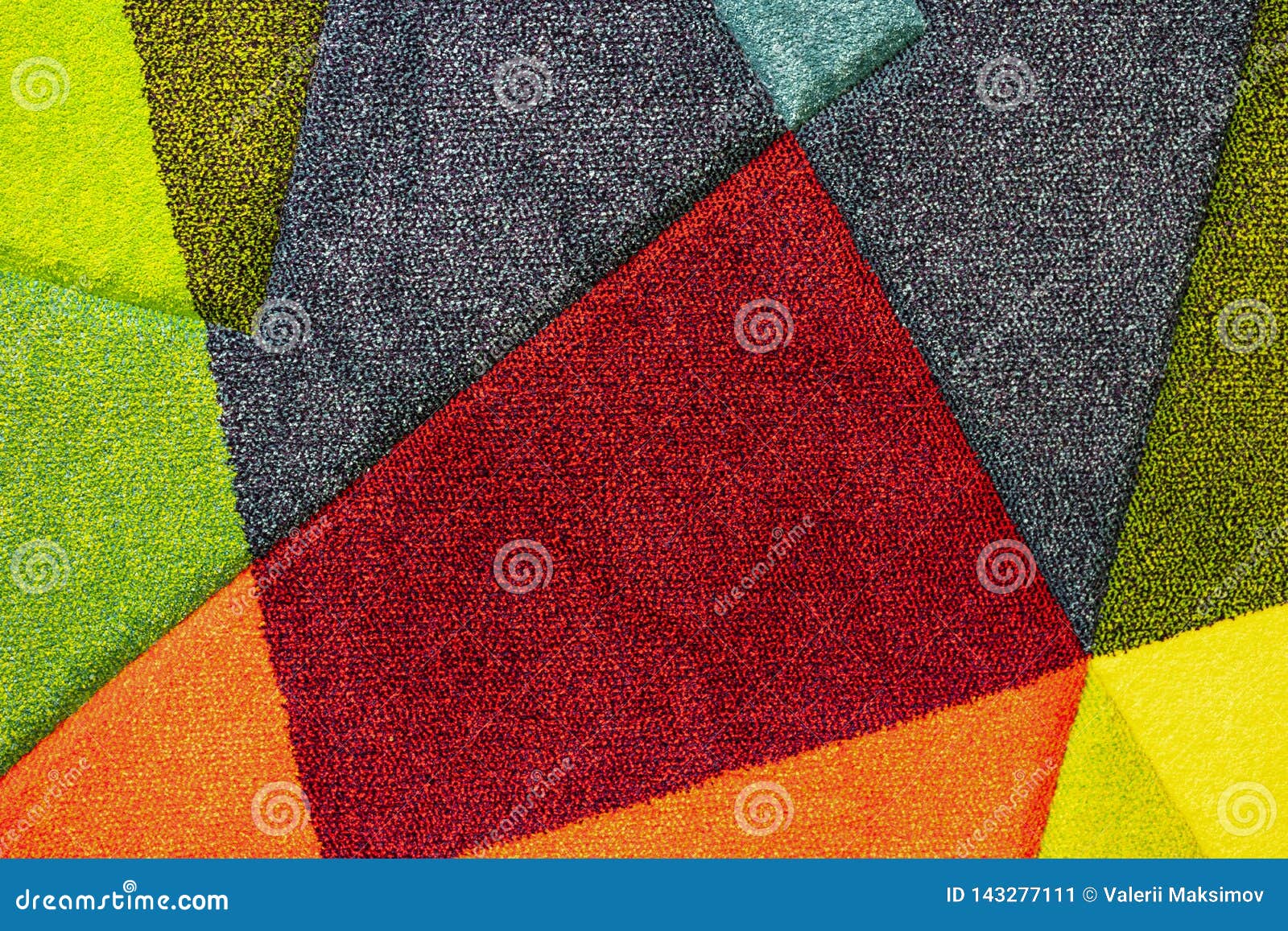 Texture of a Multi-colored Carpet. Background of the Carpet with Multi ...