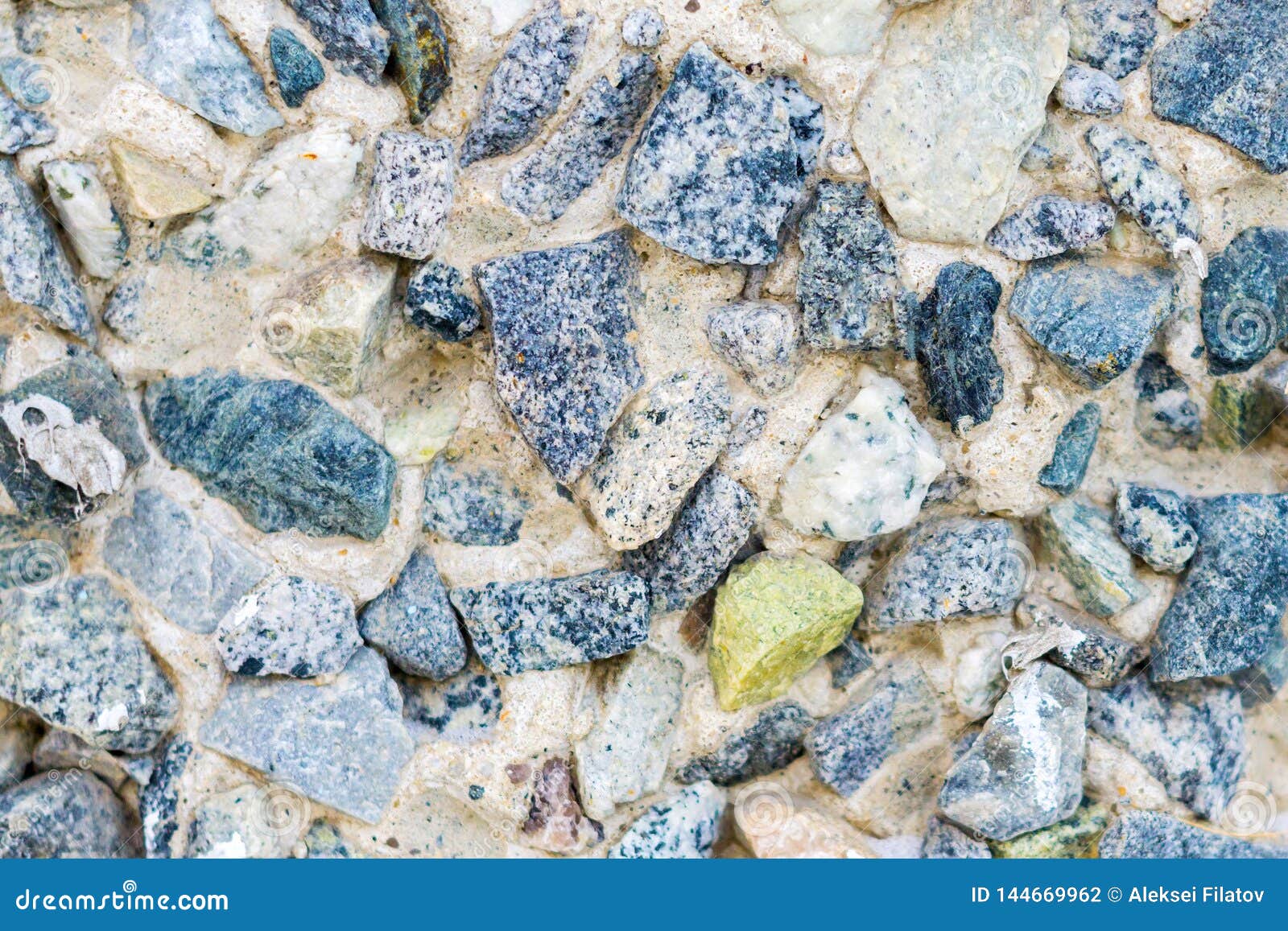 Texture of Multi-colored Stones Stock Photo - Image of granite, natural ...