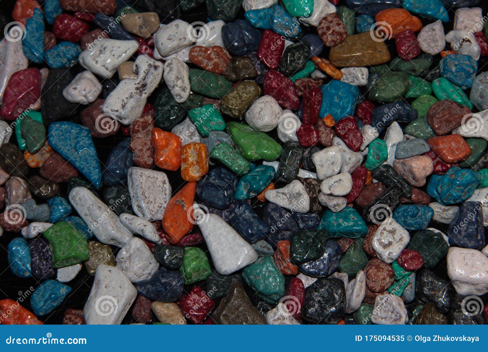 Texture of Multi-colored Sweet Stones. Background Made of Candy Stock ...