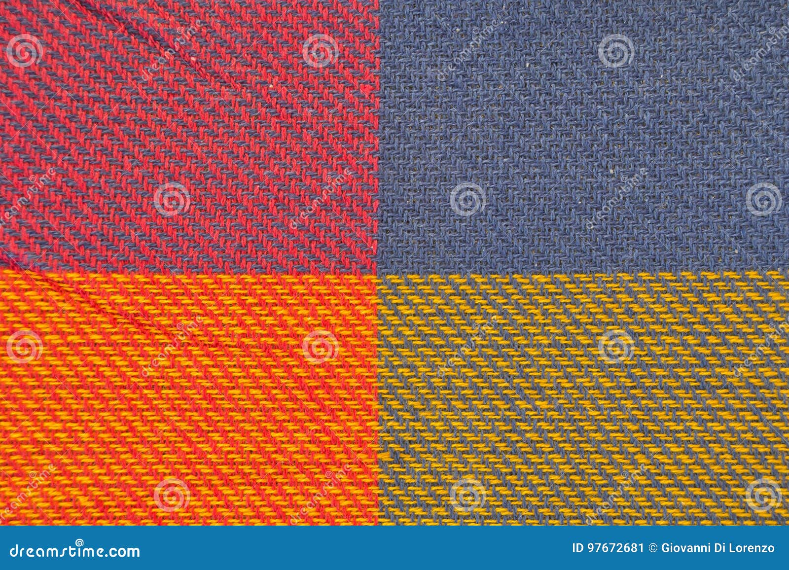 Texture of Multi Colors Fabric with Regular Pattern Used As Background ...