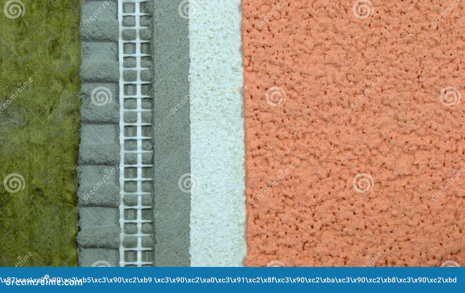 The Texture of the Multi-layered Facade Stock Photo - Image of texture ...