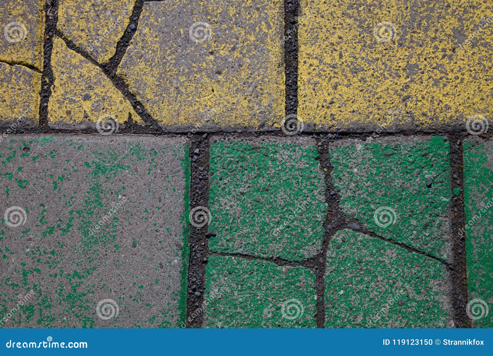 Texture of Multicolor Concrete Tile for Background Stock Photo - Image ...