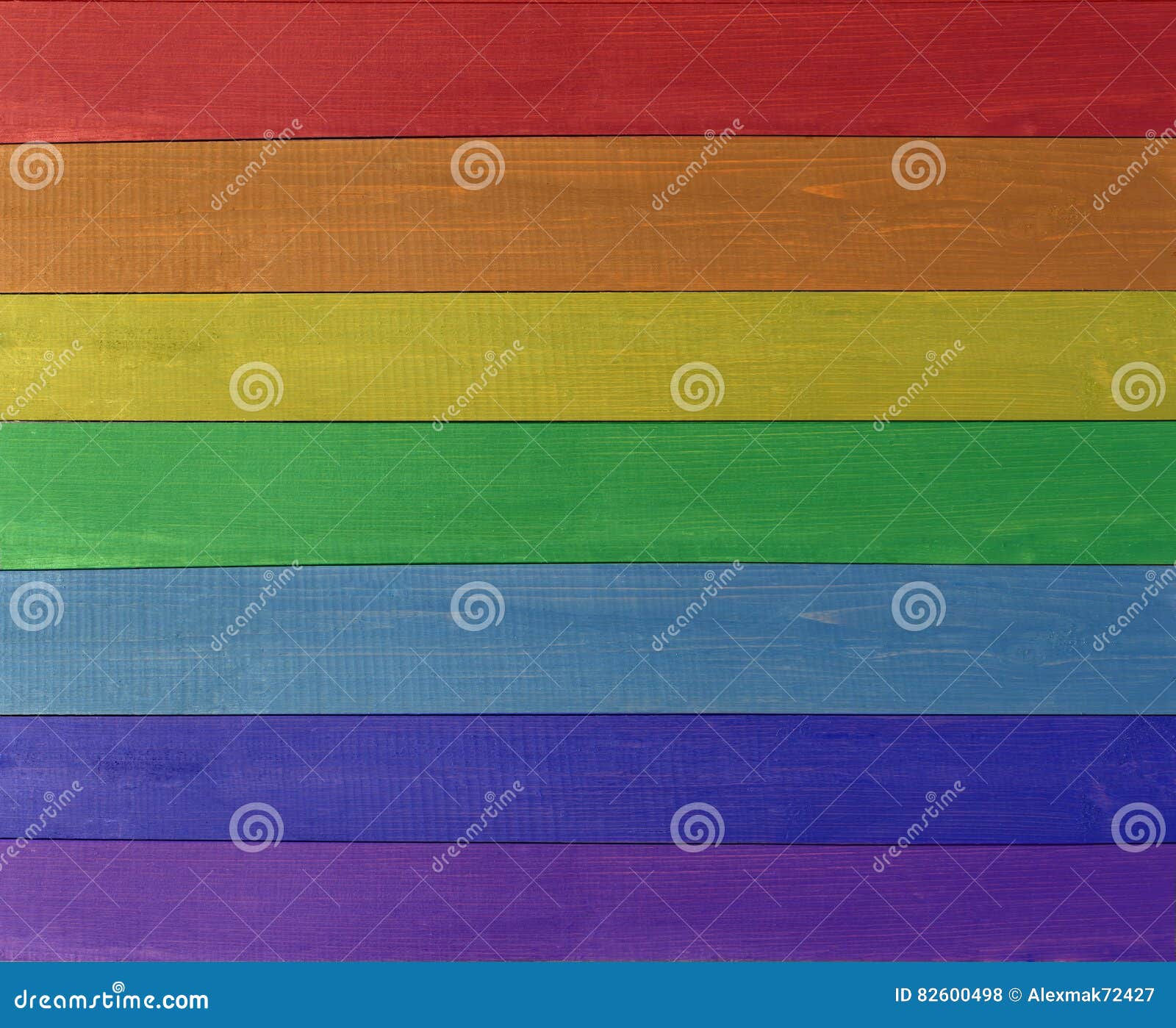 Texture from Multicolored Boards in Colors of Rainbow Stock Photo ...