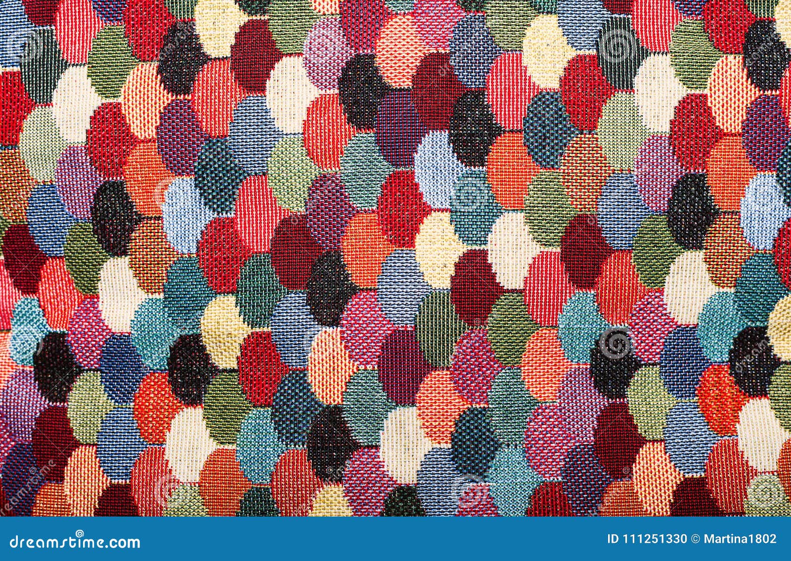 Texture of Multicolored Fabric Stock Photo - Image of textured, fabric ...