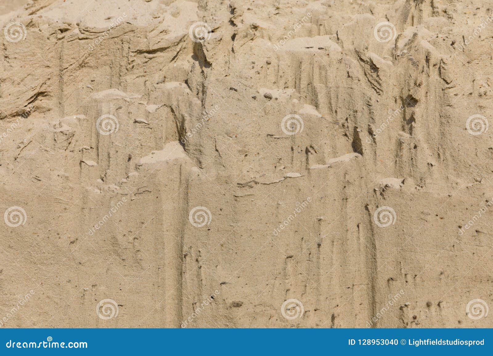 Texture of Natural Beige Sand in Desert Stock Photo - Image of sand ...