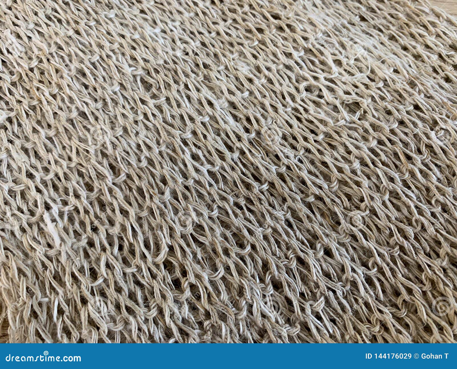 A Texture of Natural Hemp Fabric Pattern As Background and Wallpaper ...