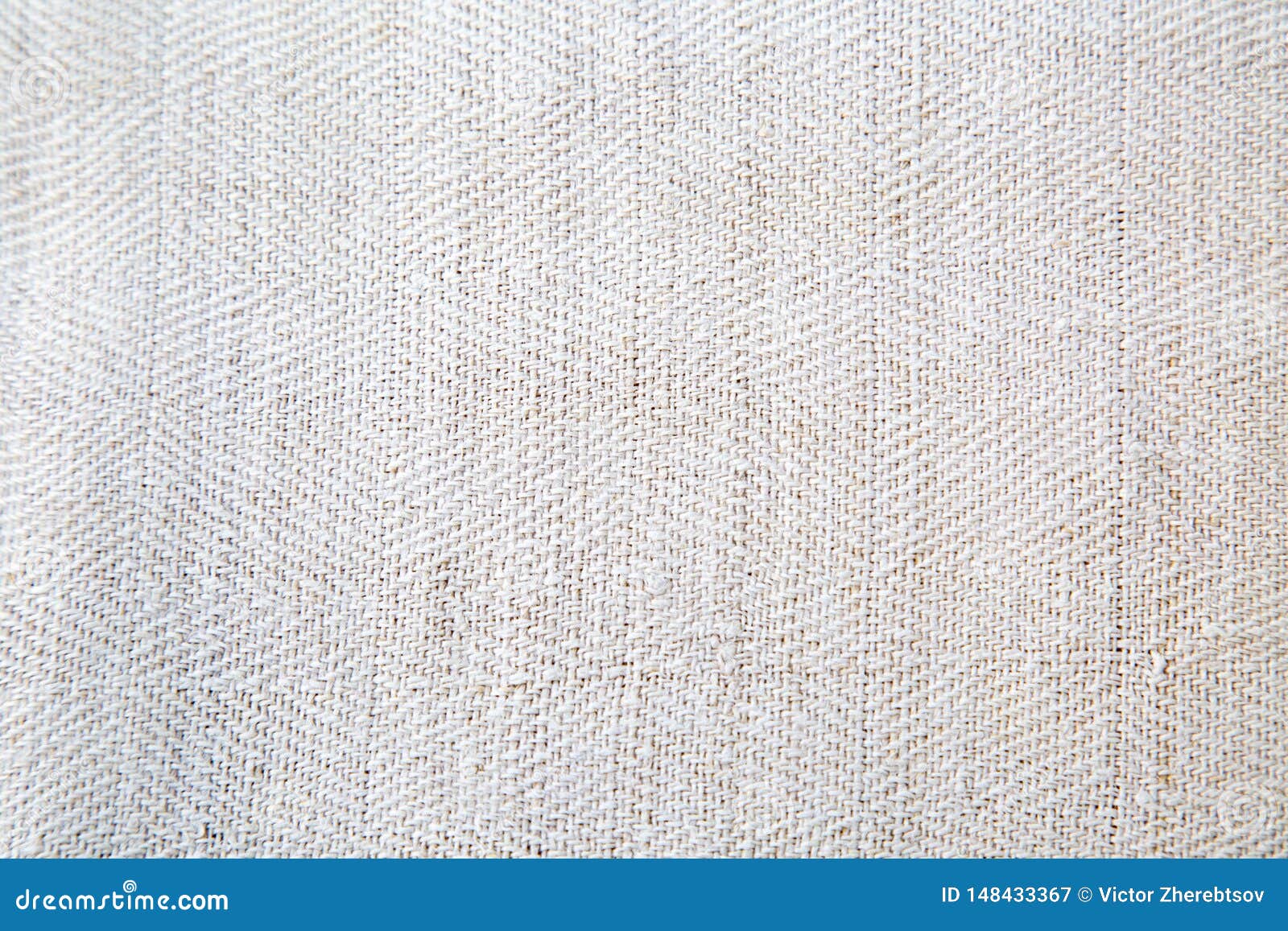 Texture of Natural Linen Fabric with Pattern. Stock Image - Image of ...