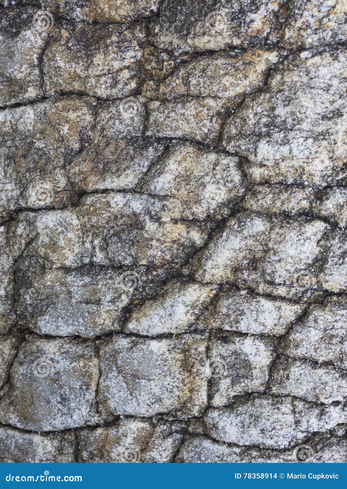 Texture of natural stone stock photo. Image of concrete - 78358914