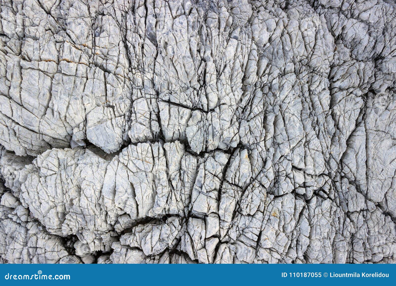 Texture of Natural Stone. Sea Rock with a Lot of Cracks Stock Image ...