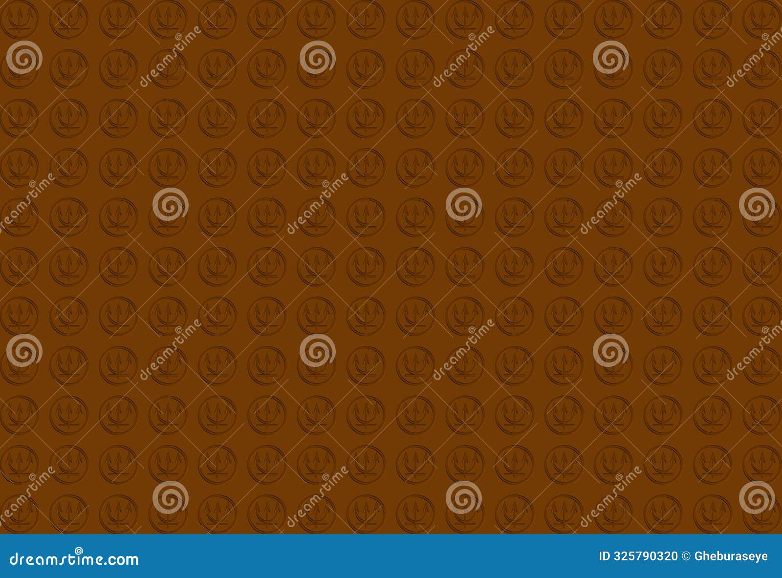 Texture With Neptune Planet Symbol In Circle, Eccentric Background ...