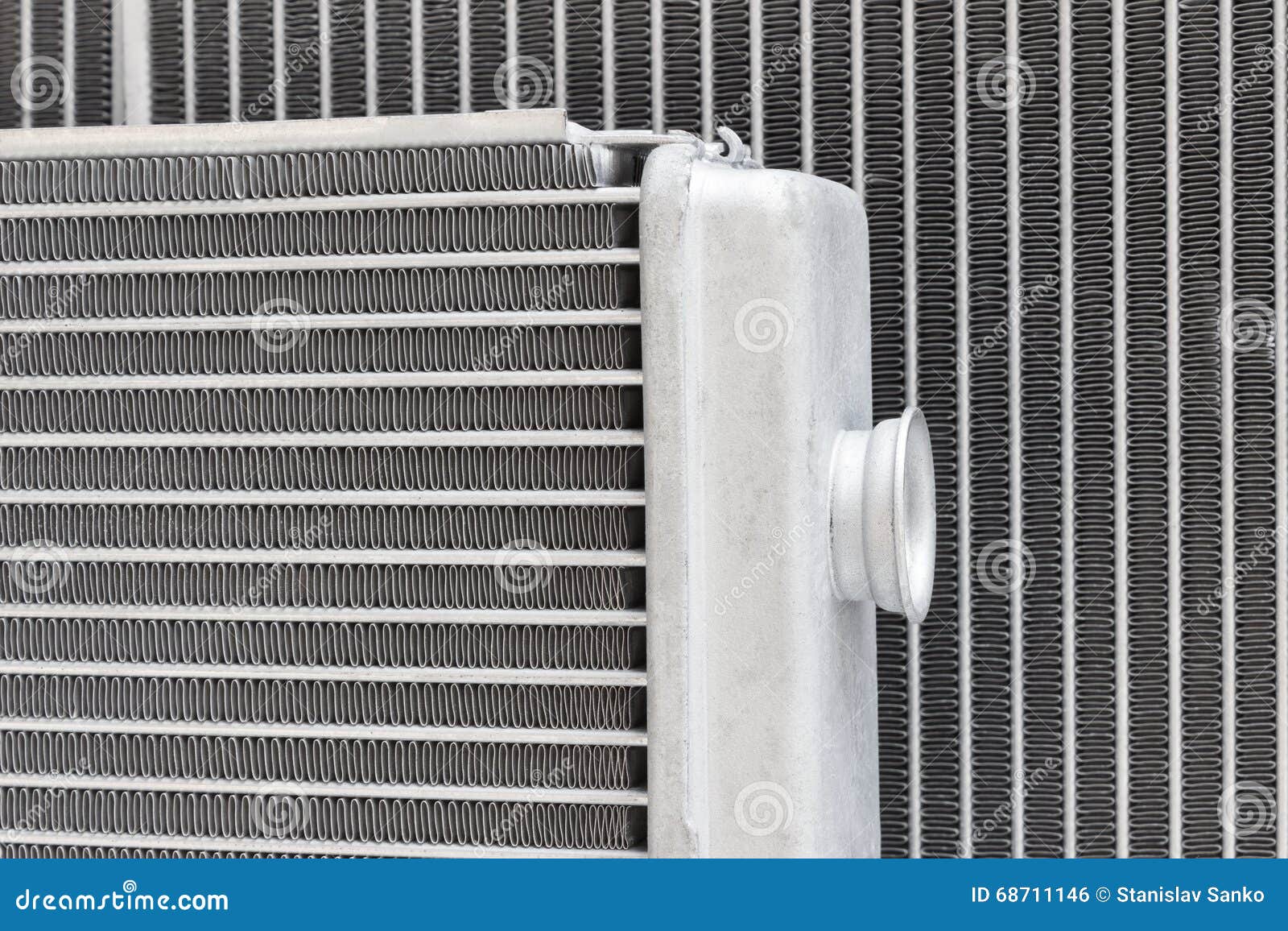 Texture of the New Engine Cooling Radiators Stock Photo - Image of ...