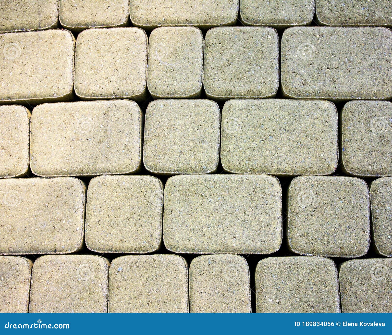 The Texture of the New Stone Pavers for Walkways in the Park Stock ...