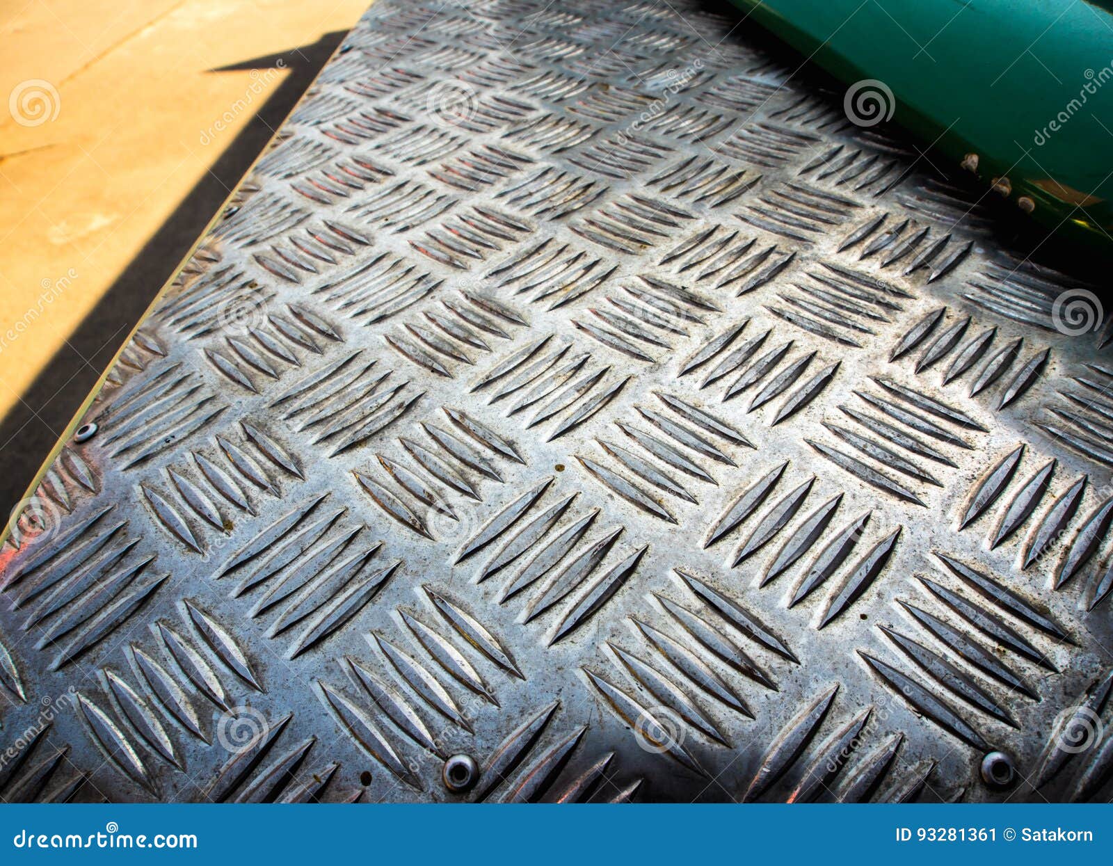 Texture of Non Slip Metal Plate Stock Image - Image of sheet, iron ...