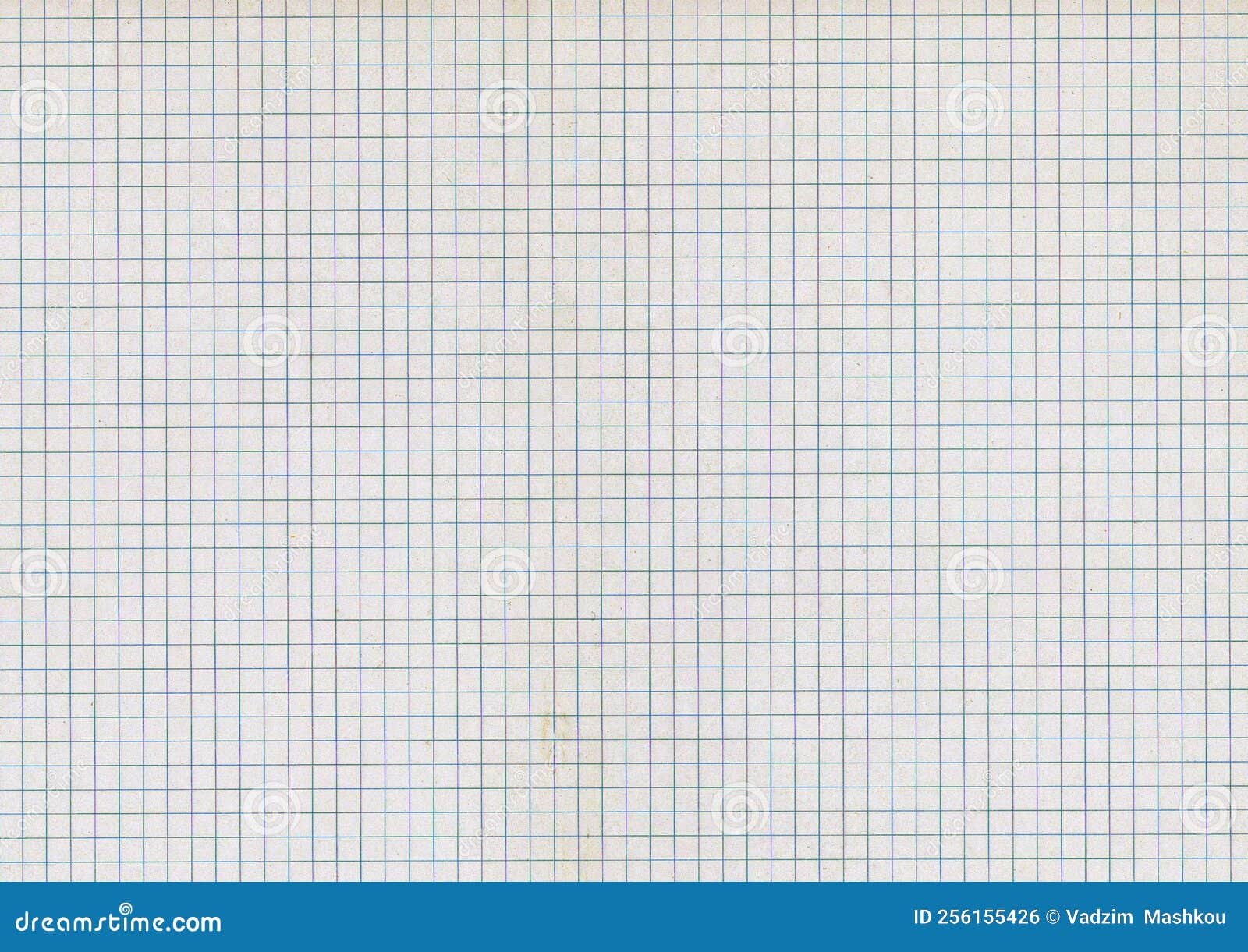 The Texture of the Notebook in a Cage. Background from a Sheet with ...