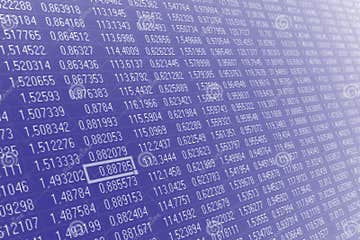 Texture with numbers stock image. Image of calculate, blue - 1915443