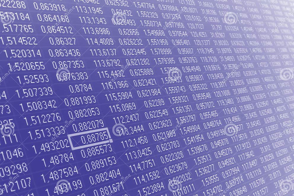 Texture with numbers stock image. Image of calculate, blue - 1915443