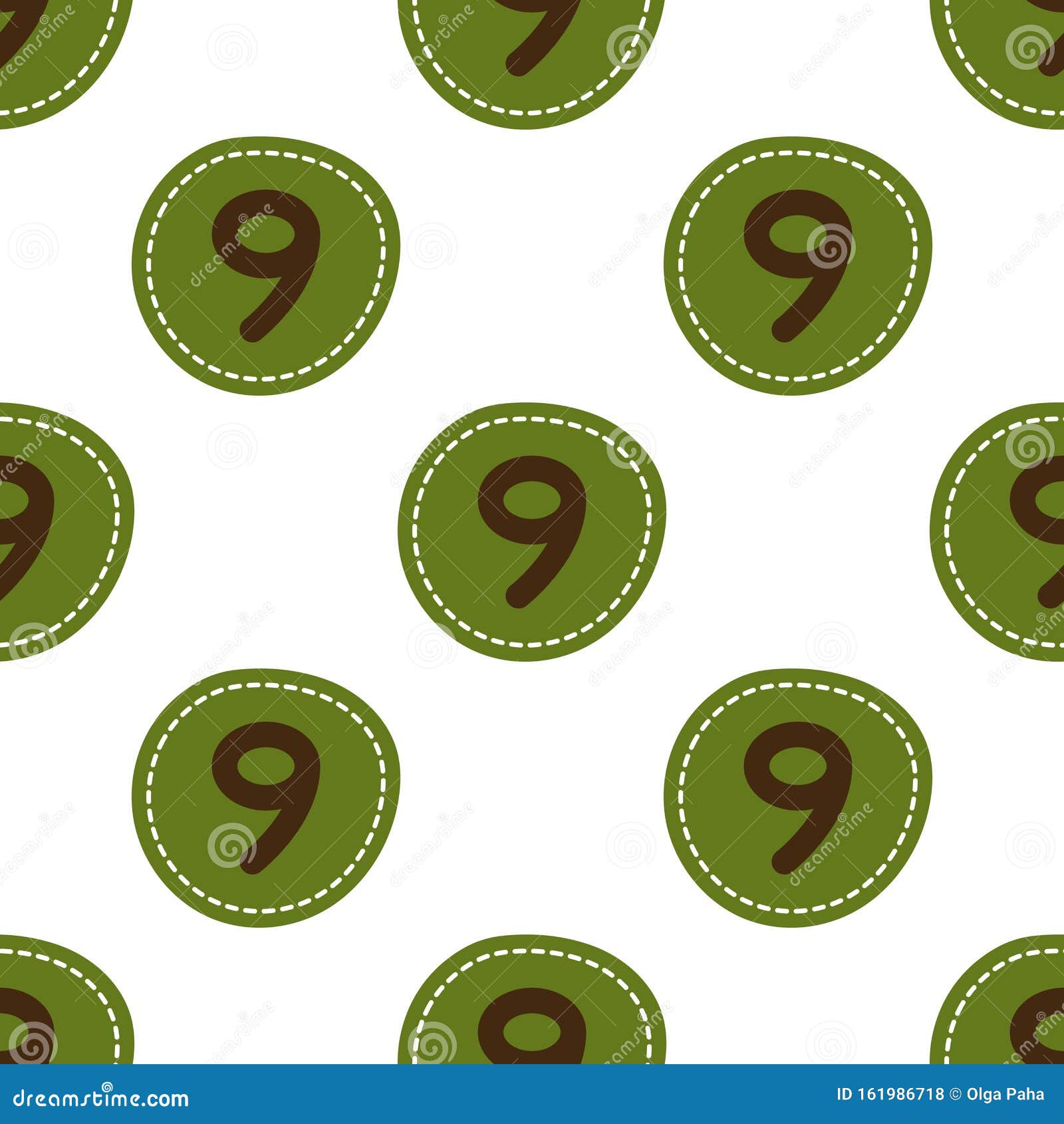 Texture numerals 9 stock vector. Illustration of icon - 161986718